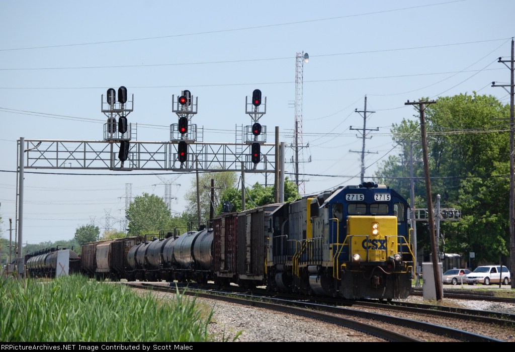 CSX 2715 & 1561